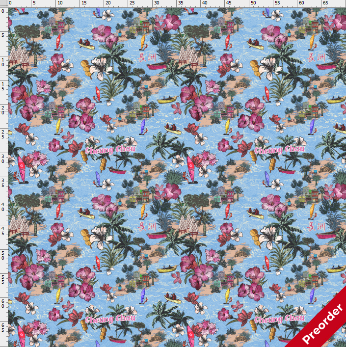 Tropical Island Series | 852 Fabric | Hong Kong Fabric | Sewing