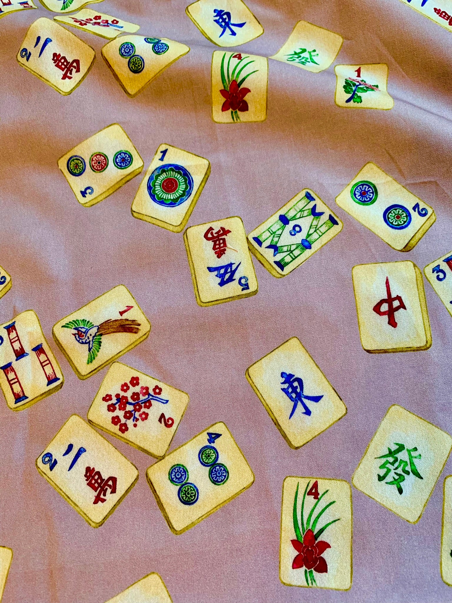 Buy Mahjong fabric | 852 Fabric | Hong Kong Sewing