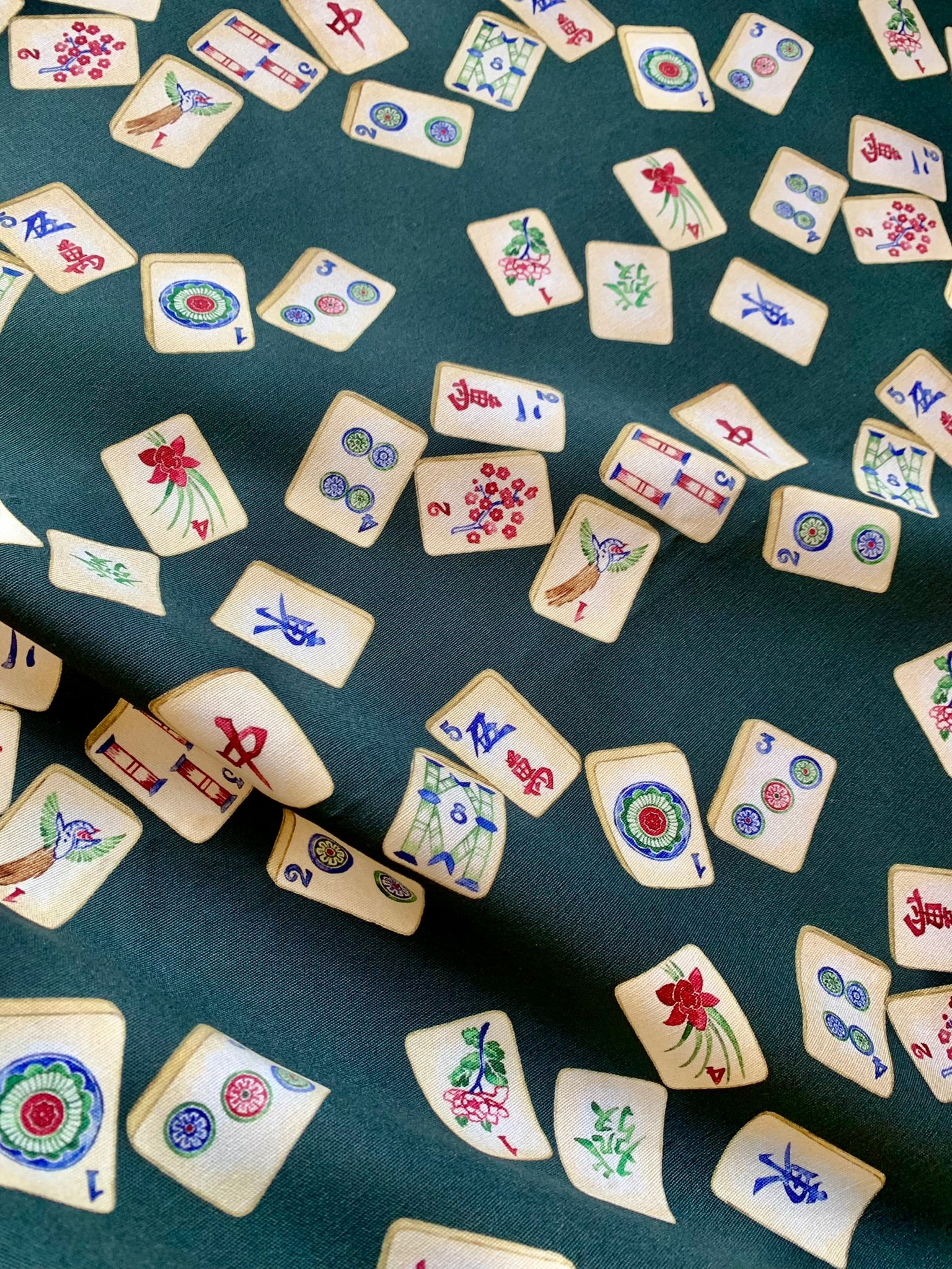 Buy Mahjong fabric| 852 Fabric | Hong Kong Sewing